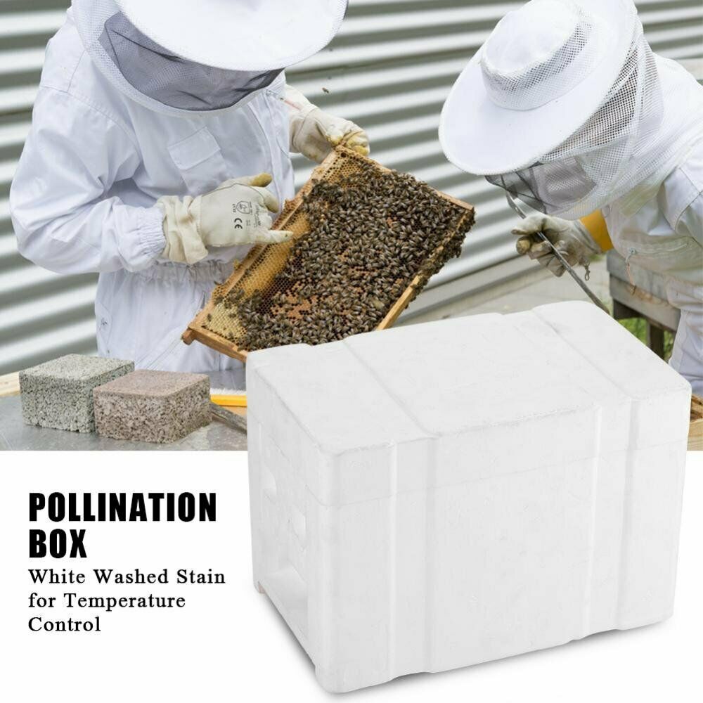 Portable Bee Mating Nuc Hive Harvest Pollination Beekeeping BeeHive Box ...