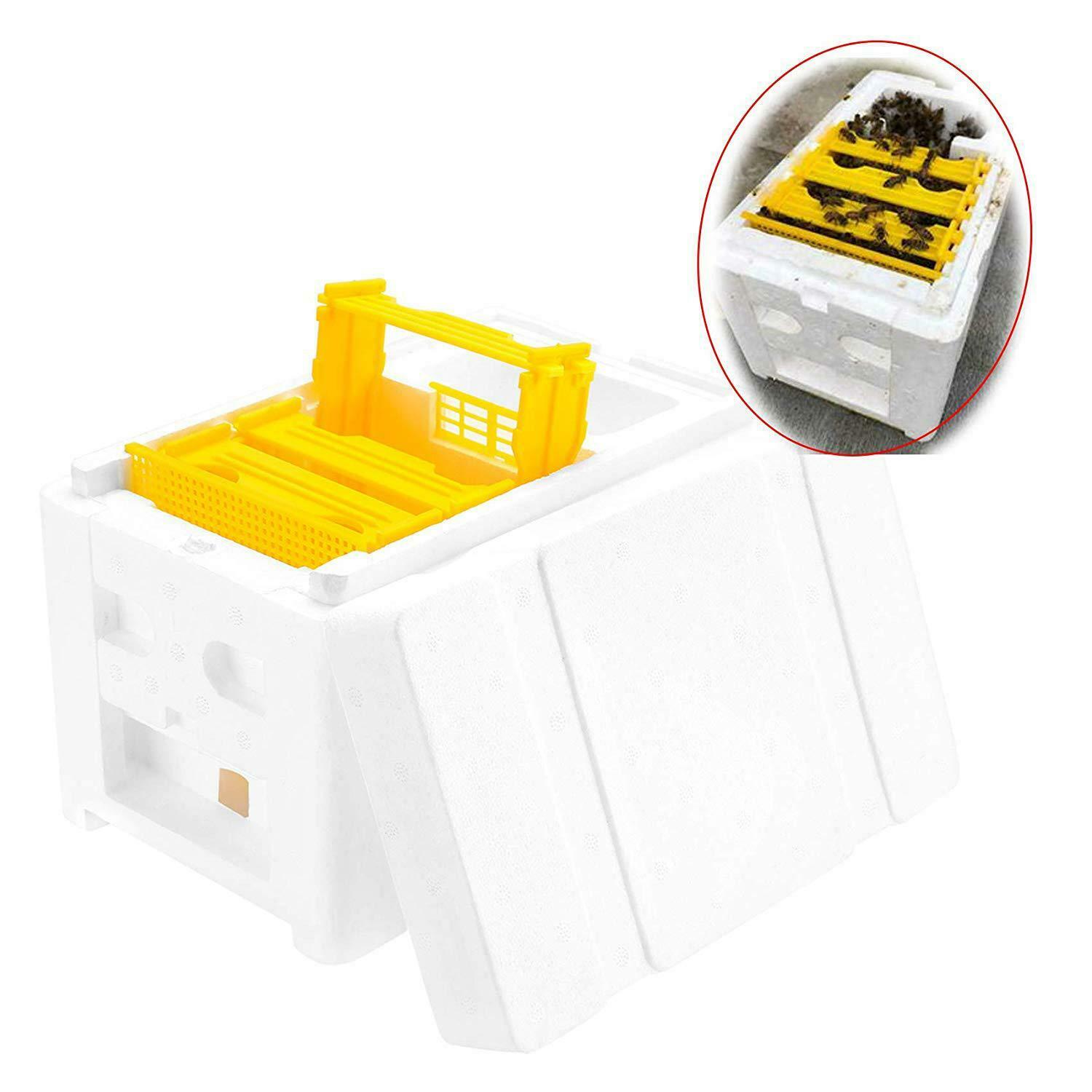 Portable Bee Mating Nuc Hive Harvest Pollination Beekeeping BeeHive Box ...
