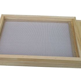 10 Frame Beehive Base With Mesh Ventilated Bee Hive Bottom Board Drawer ...